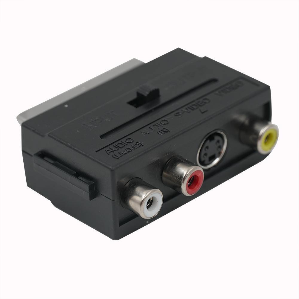 AV/S-VHS/Kompositt til Scart Adapter - RetroGaming.no