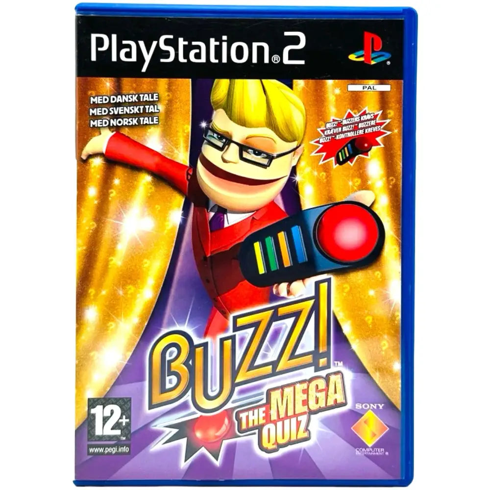 Buzz! The Mega Quiz - PlayStation 2 (PS2) Spill