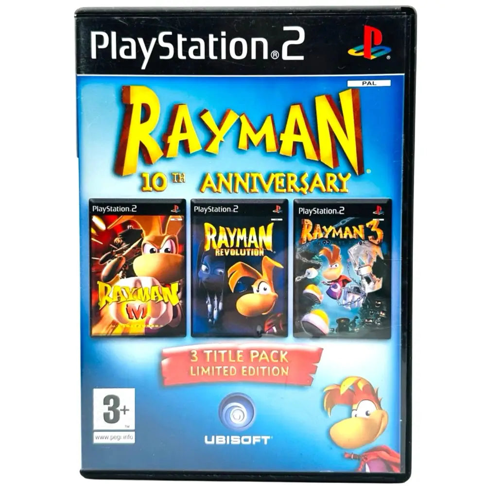 Rayman 10th Anniversary PlayStation 2 (PS2) Spill