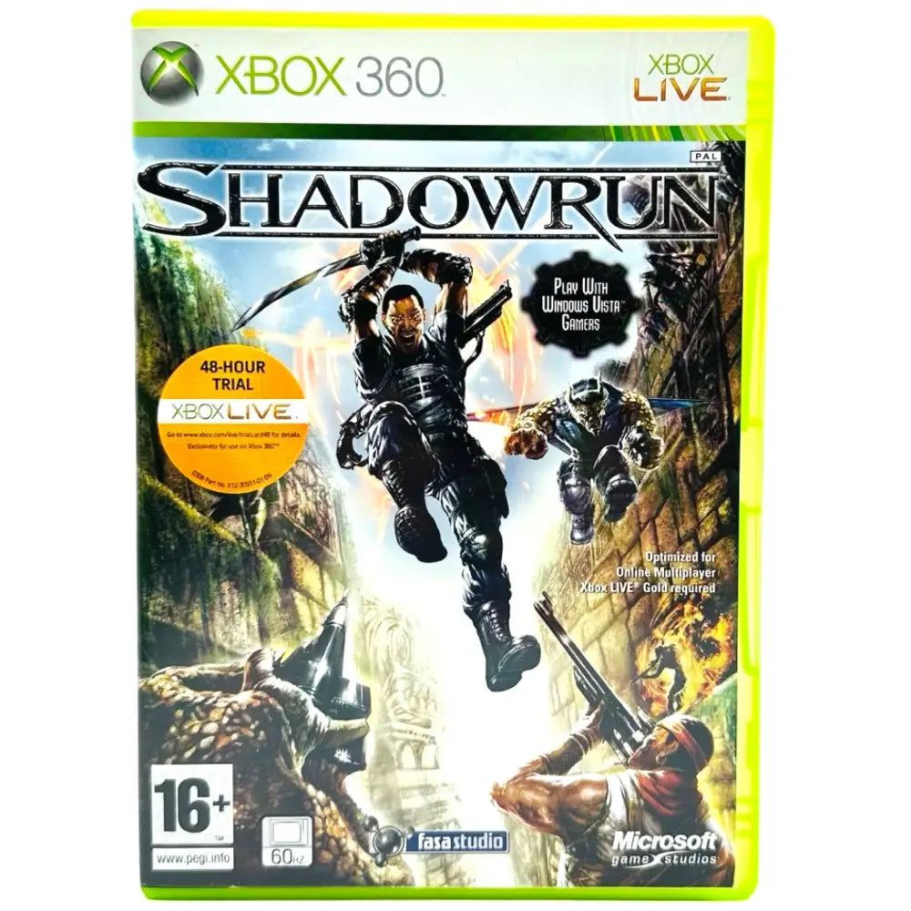 Shadowrun - Xbox 360 Spill | Retrogaming.no