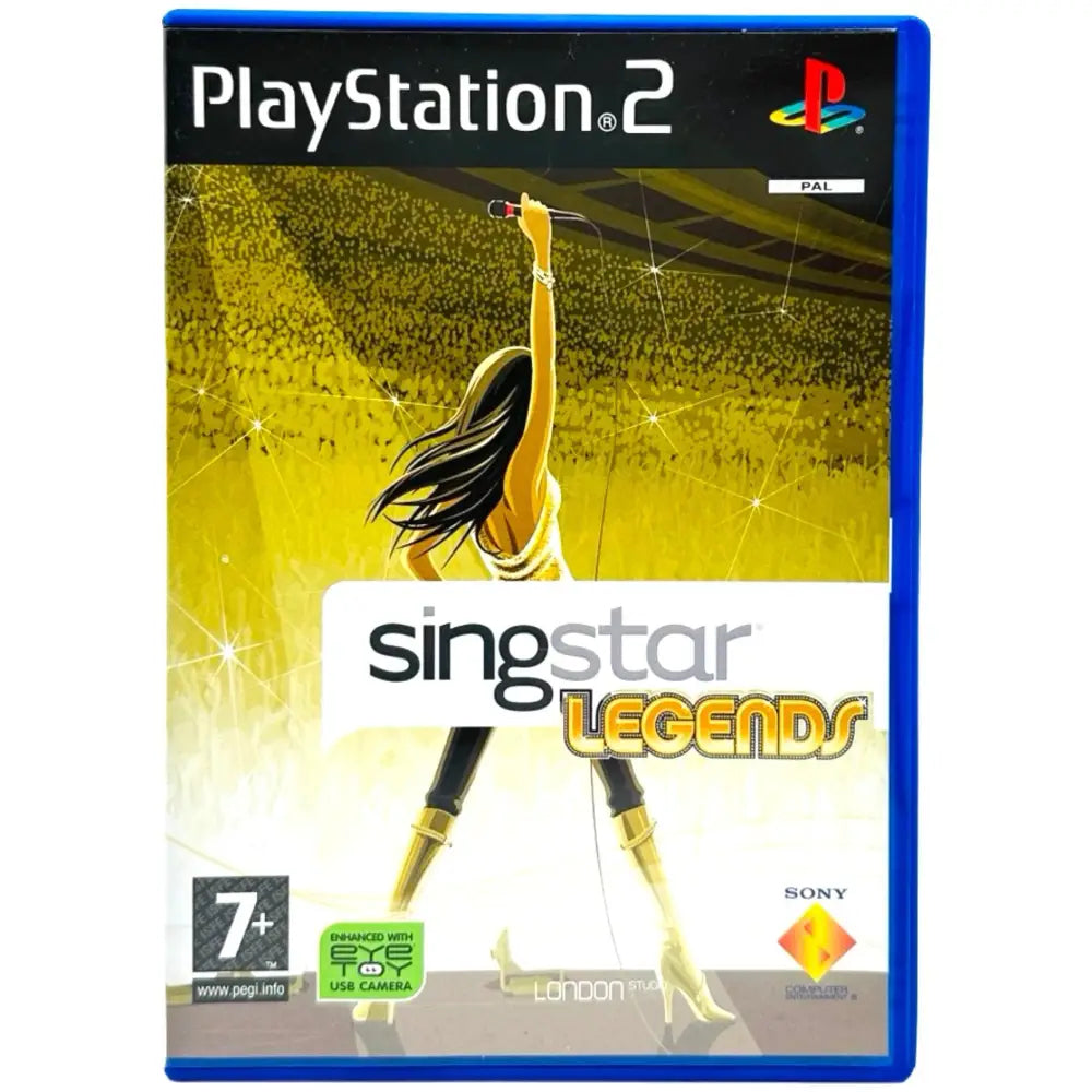 SingStar Legends - PlayStation 2 (PS2) Spill